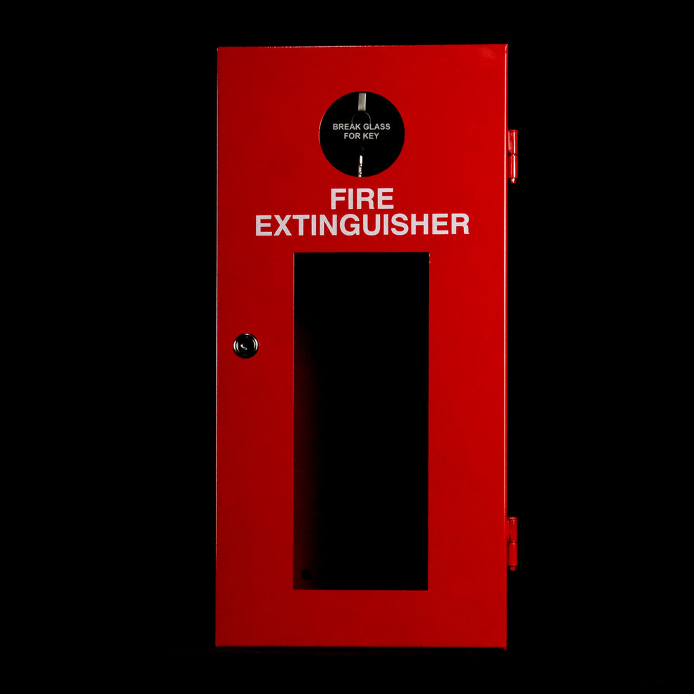 Cabinet For Medium Fire Extinguisher (Lock & Key) – COMBAT Brand Fire ...