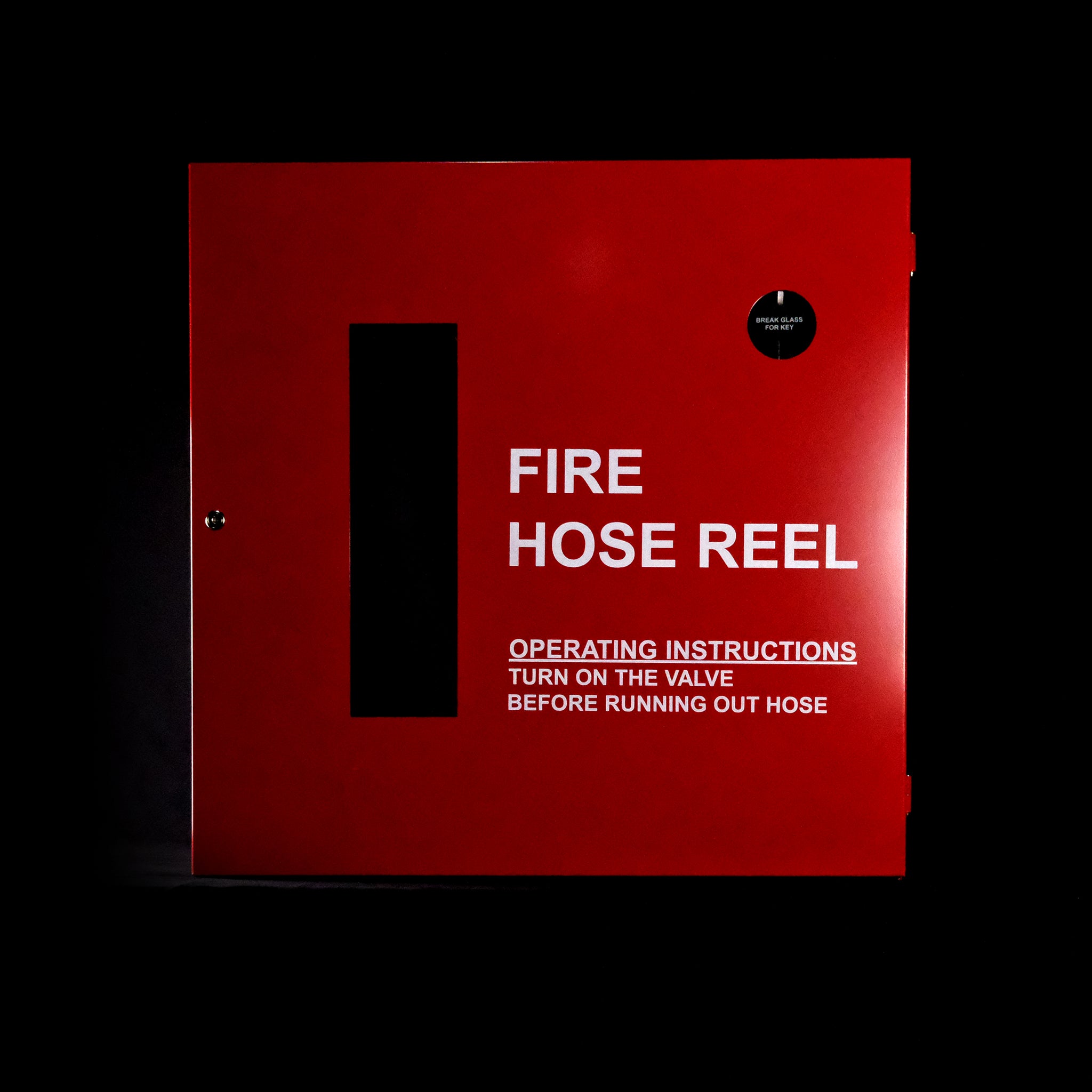 Cabinet For Hose Reel (Lock & Key) – COMBAT Brand Fire Extinguishers