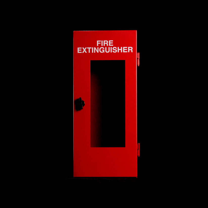 Cabinet For Medium Fire Extinguisher (Non-Lockable) – COMBAT Brand Fire ...