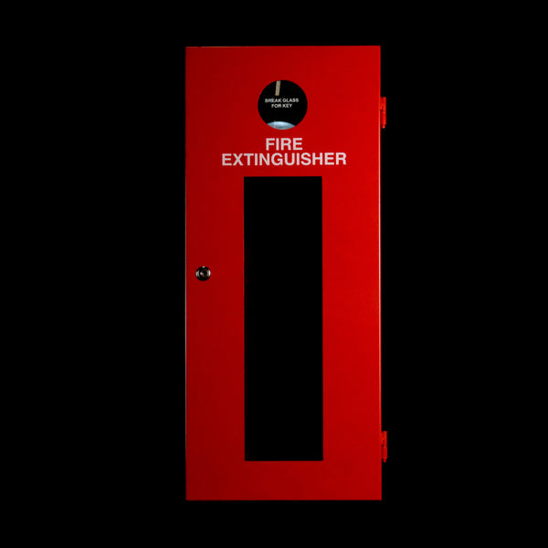 Cabinet For Large Fire Extinguisher (Lock & Key) – COMBAT Brand Fire ...