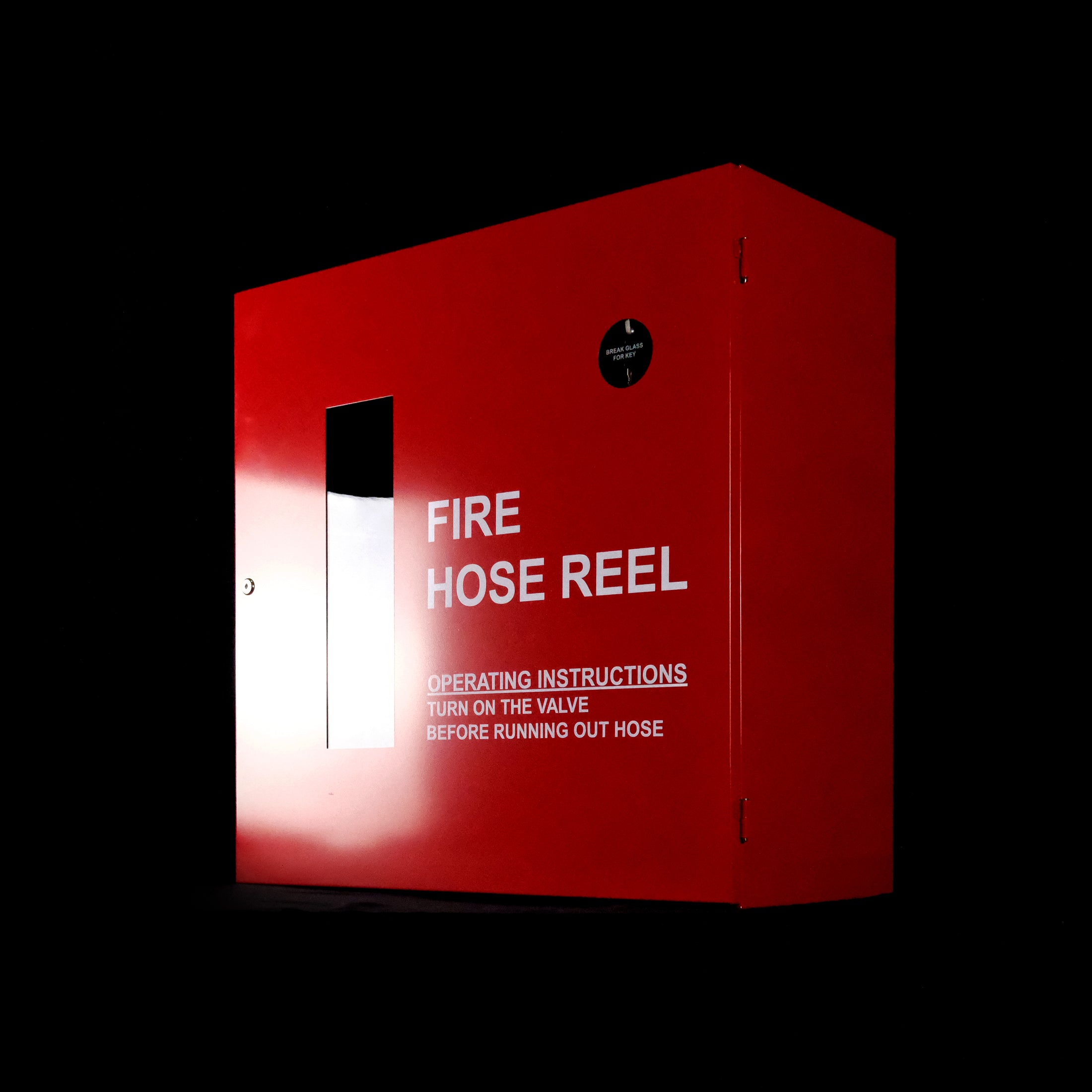 Cabinet For Hose Reel (Lock & Key) – COMBAT Brand Fire Extinguishers