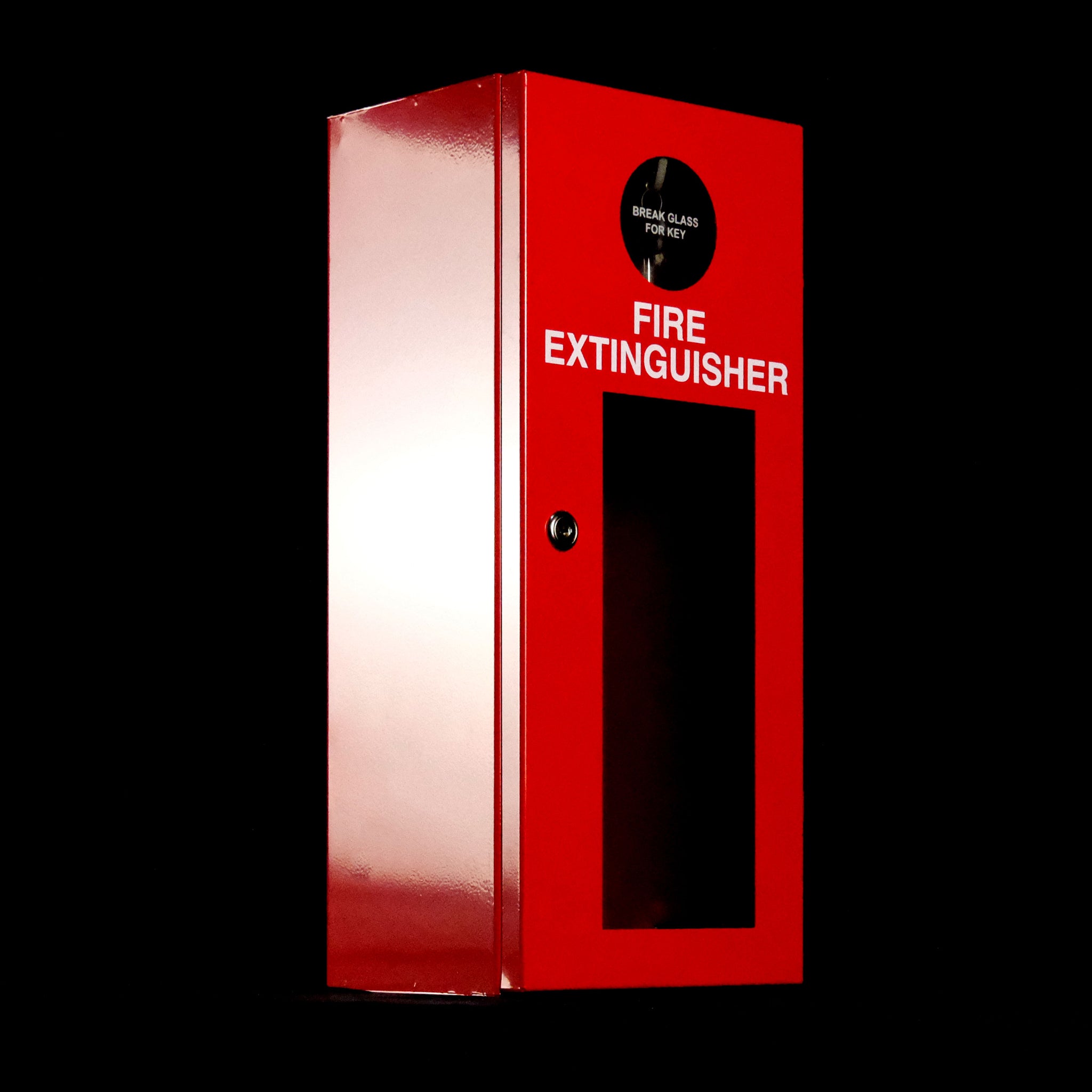 Cabinet For Small Fire Extinguisher (Lock & Key) – COMBAT Brand Fire ...