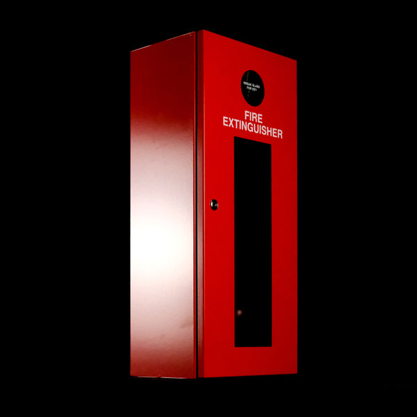 Cabinet For Large Fire Extinguisher (Lock & Key) – COMBAT Brand Fire ...