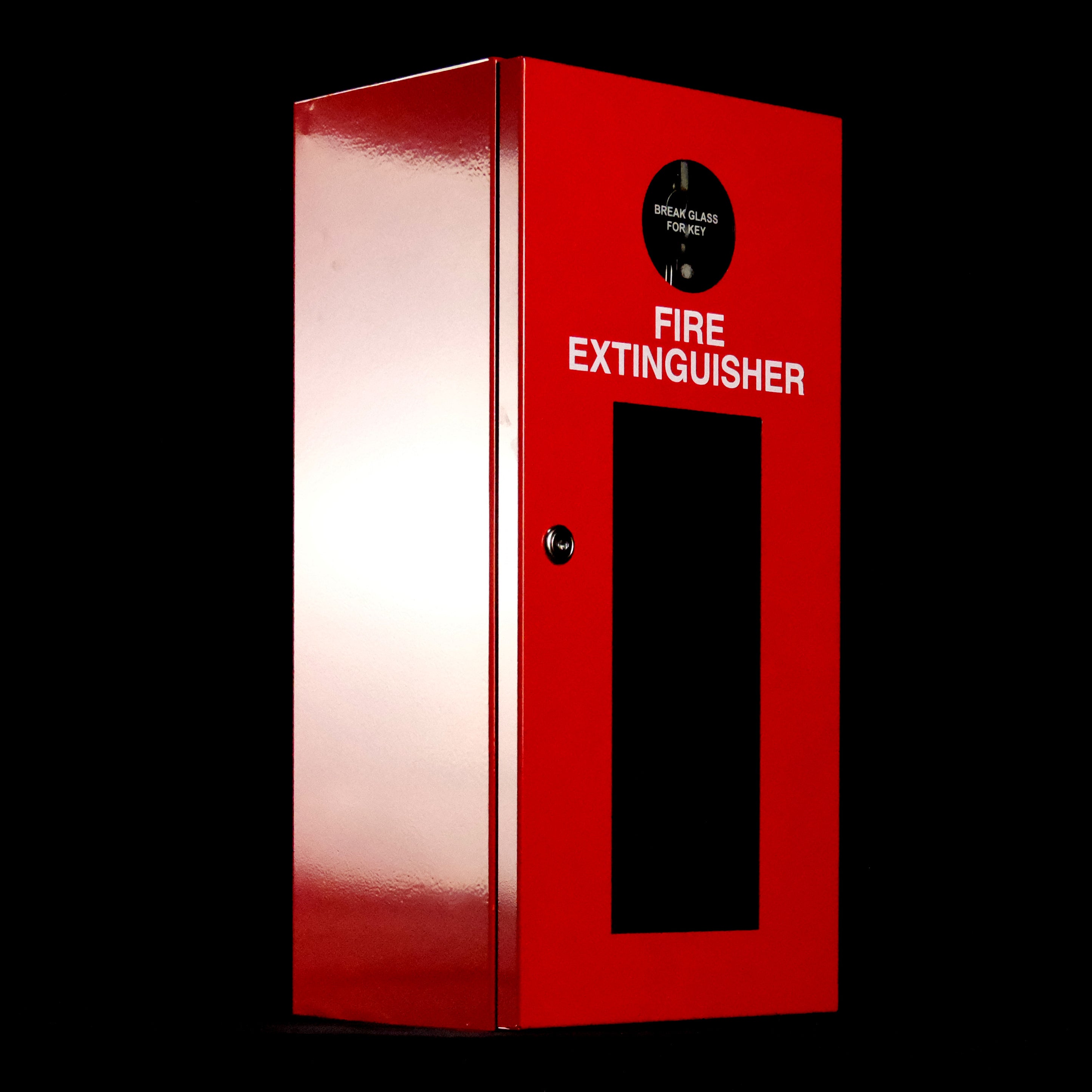 Cabinet For Medium Fire Extinguisher (Lock & Key) – COMBAT Brand Fire ...