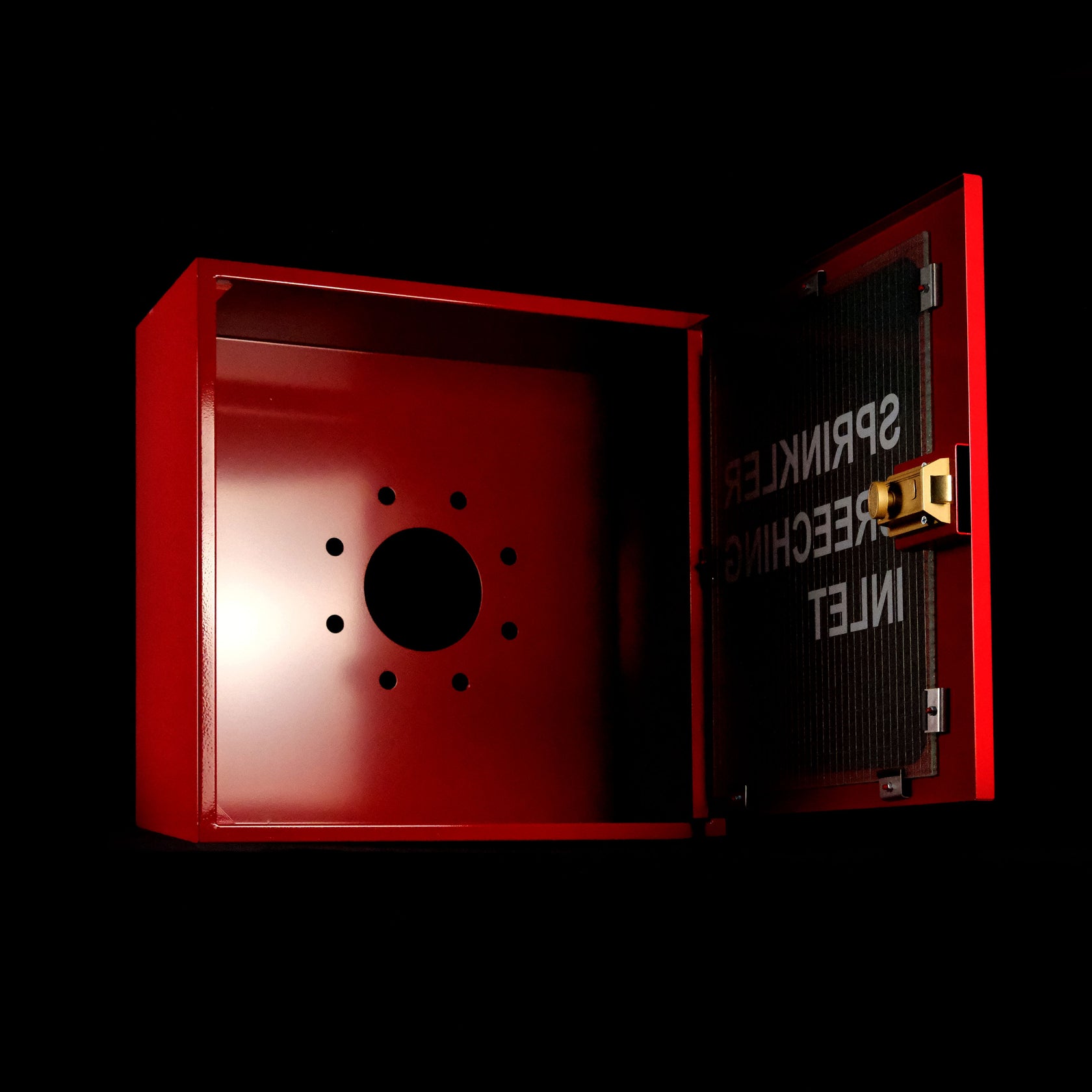 4 Way Sprinkler Breeching Inlet (Wall Mounted) Steel Cabinet – COMBAT ...